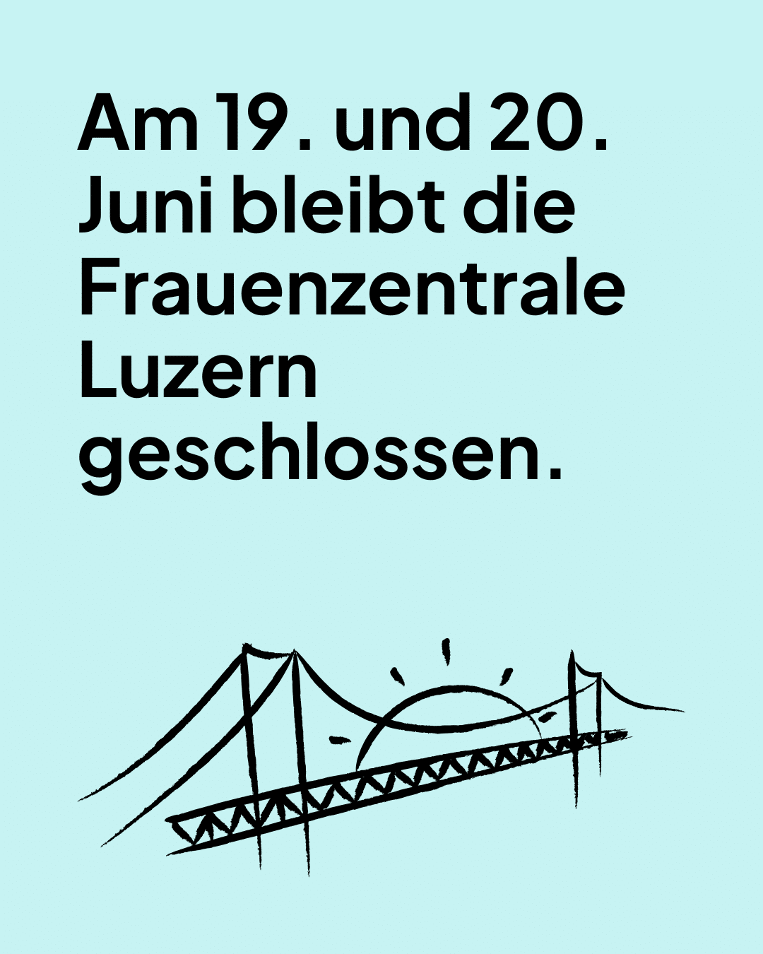 Wir machen die Brücke! - Frauenzentrale Luzern
